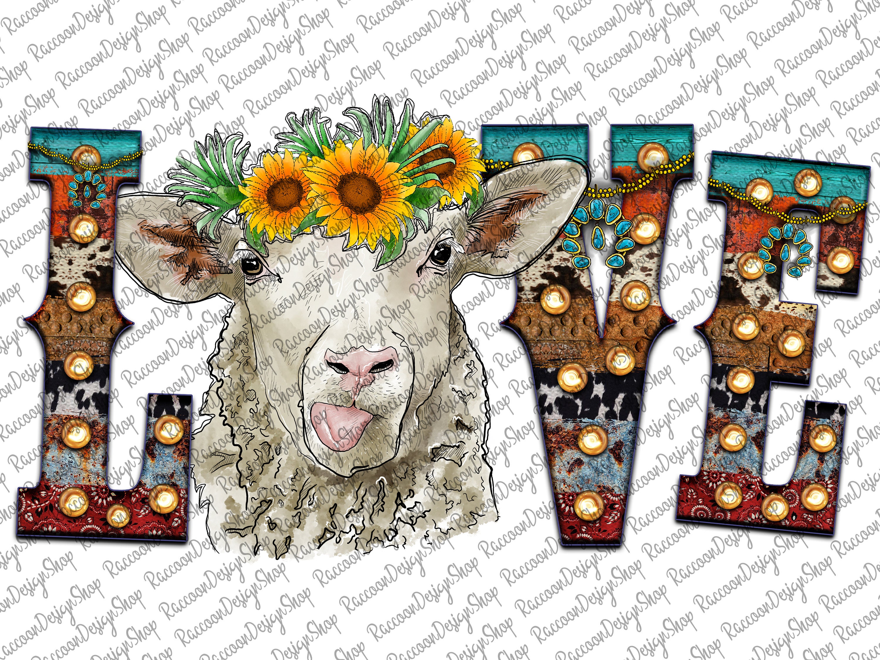 Love Sheep Png, Sheep Png, Sublimation Png, Digital Download ...