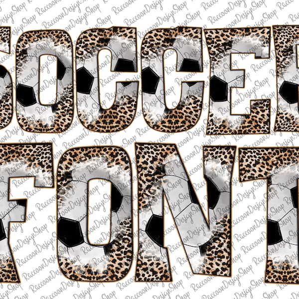 Soccer Wall Letters - Etsy