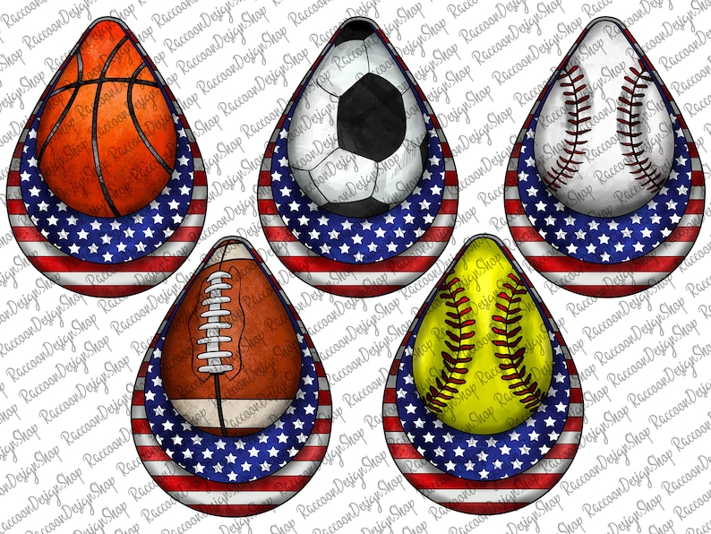 Sport Earrings Teardrop Bundle Png, Sport Teardrop Png, Sport Teardrop ...