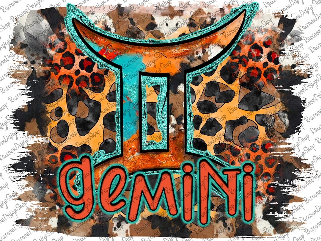 Gemini Zodiac Png, Gemini Design, Digital Download File, Birthday ...