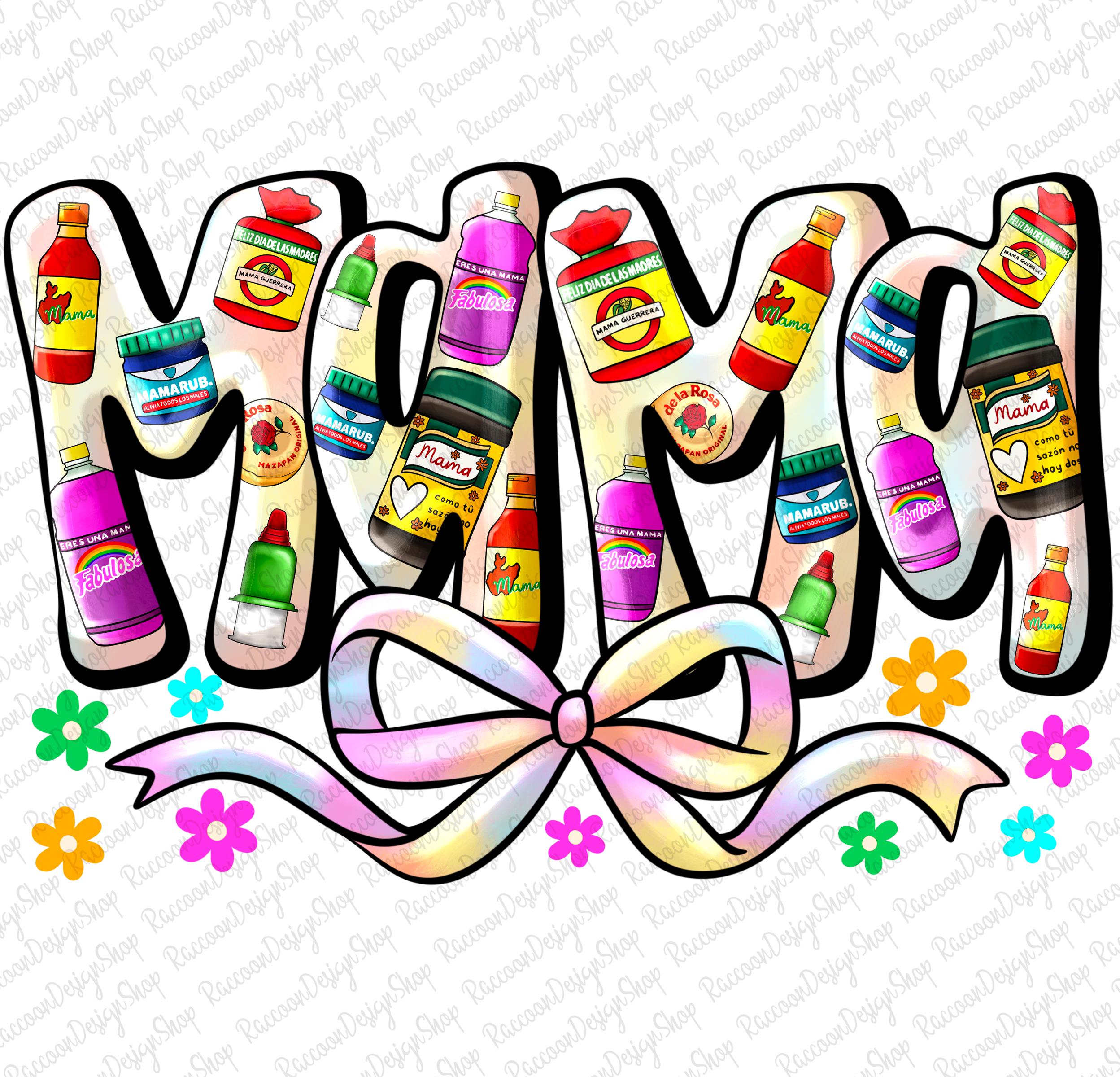 Topper multipack Mama Png, Bonne fête des mères, Gif pour maman latina ...