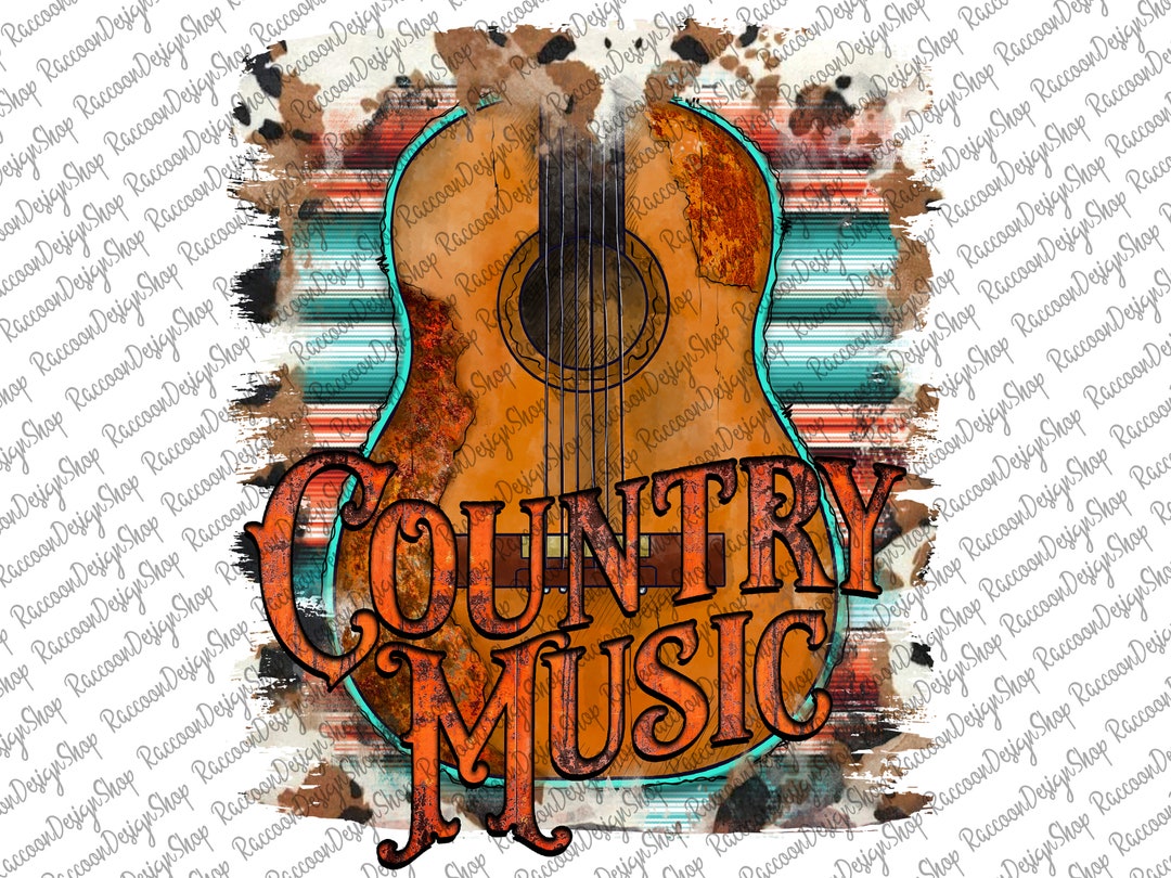 Country Music PNG, Country Music Png, Sublimation Design, Digital ...