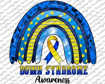 Down Syndrome Rainbow Png - Etsy