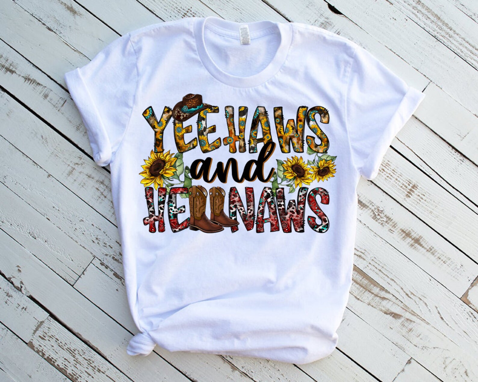 Yeehaw and Hellnaws Png, Yee Haw PNG File, Sublimation Designs ...