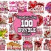 100 Valentines Png Bundle, Retro Valentine Png, Valentine's Day Png ...