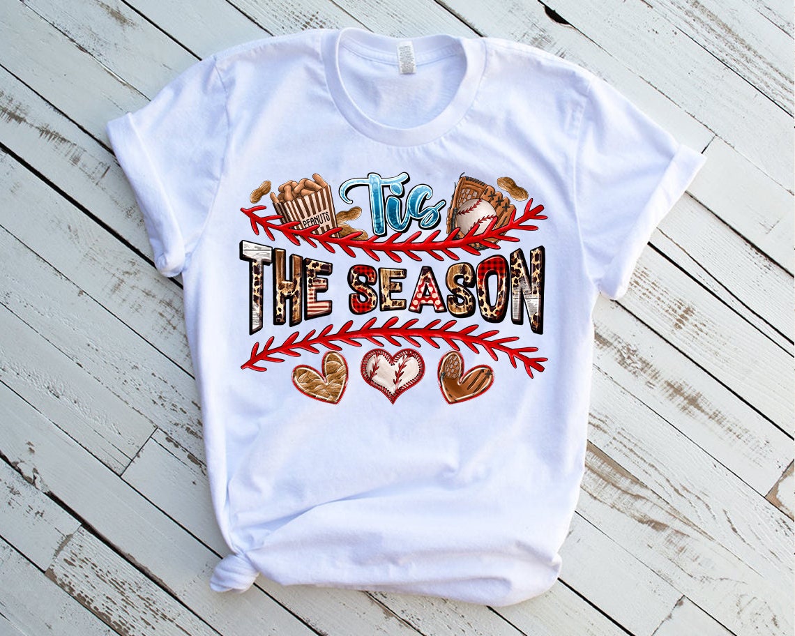 Tis the Season Baseball, Baseball Mom, Baseball Clipart, Transparent ...