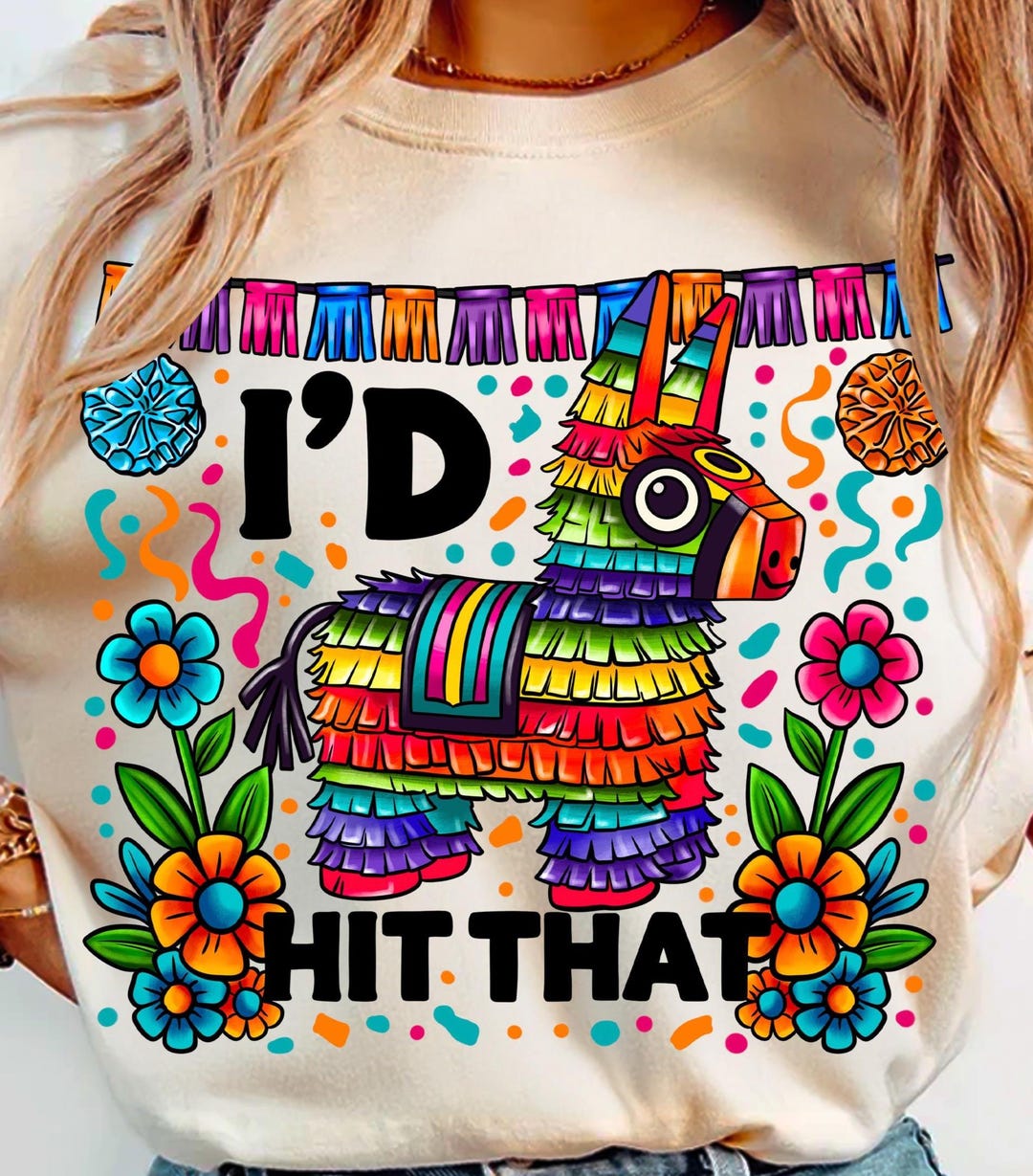 I'd Hit That Png, Sublimation Design, Piñata Design, Mexican Pinata Png ...