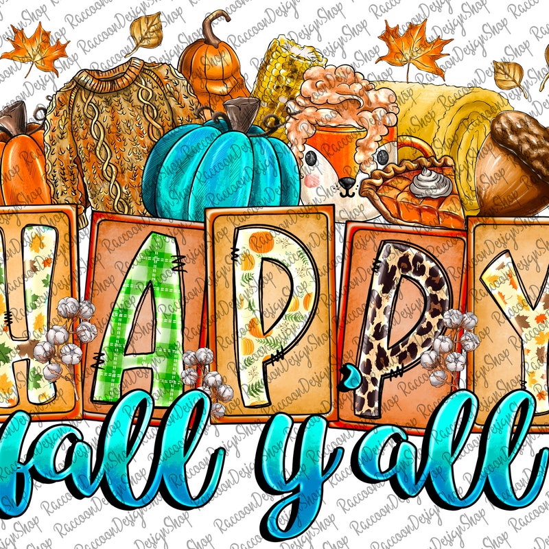 Happy Fall Yall - Etsy