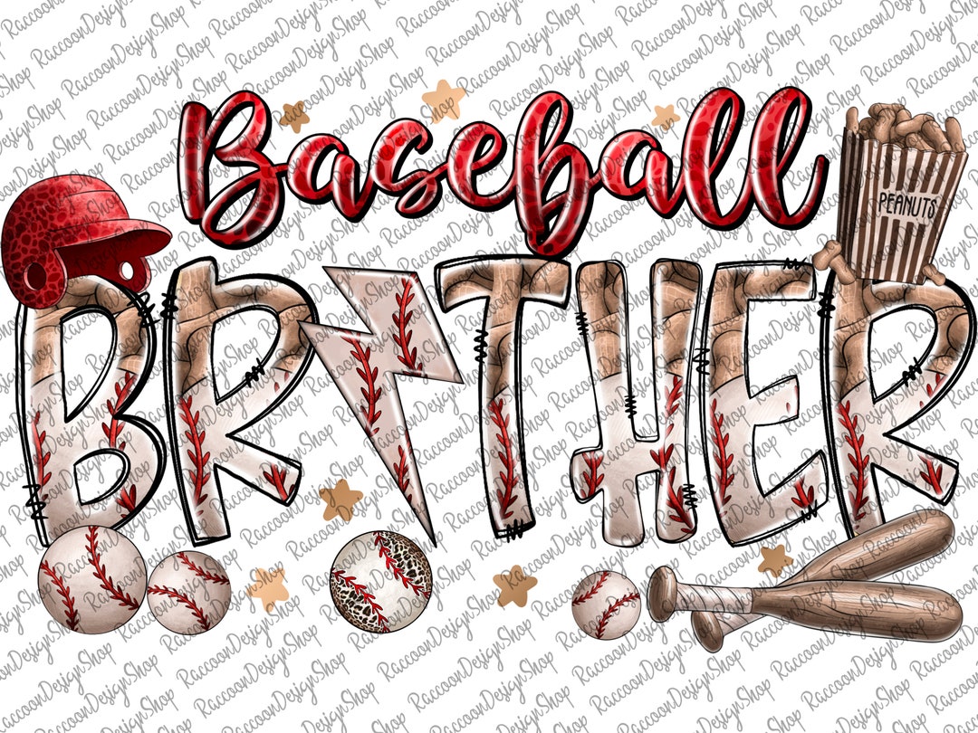 Baseball Brother,baseball Brother Png,baseball Bro,leopard Baseball ...