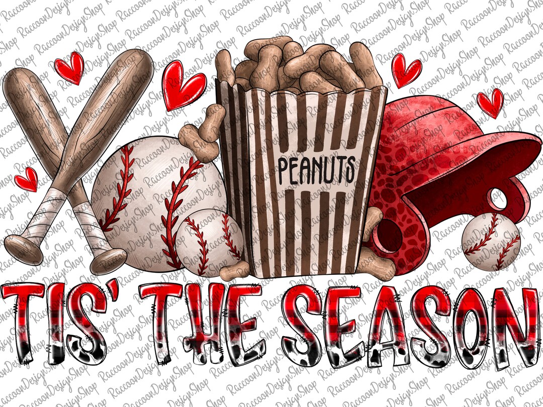 Tis the Season Baseball, Baseball Mom, Baseball Clipart, Transparent ...