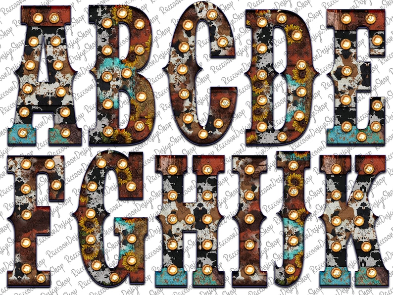 Western Alphabet,font Letters,western Alphabet,western Letters, Western ...