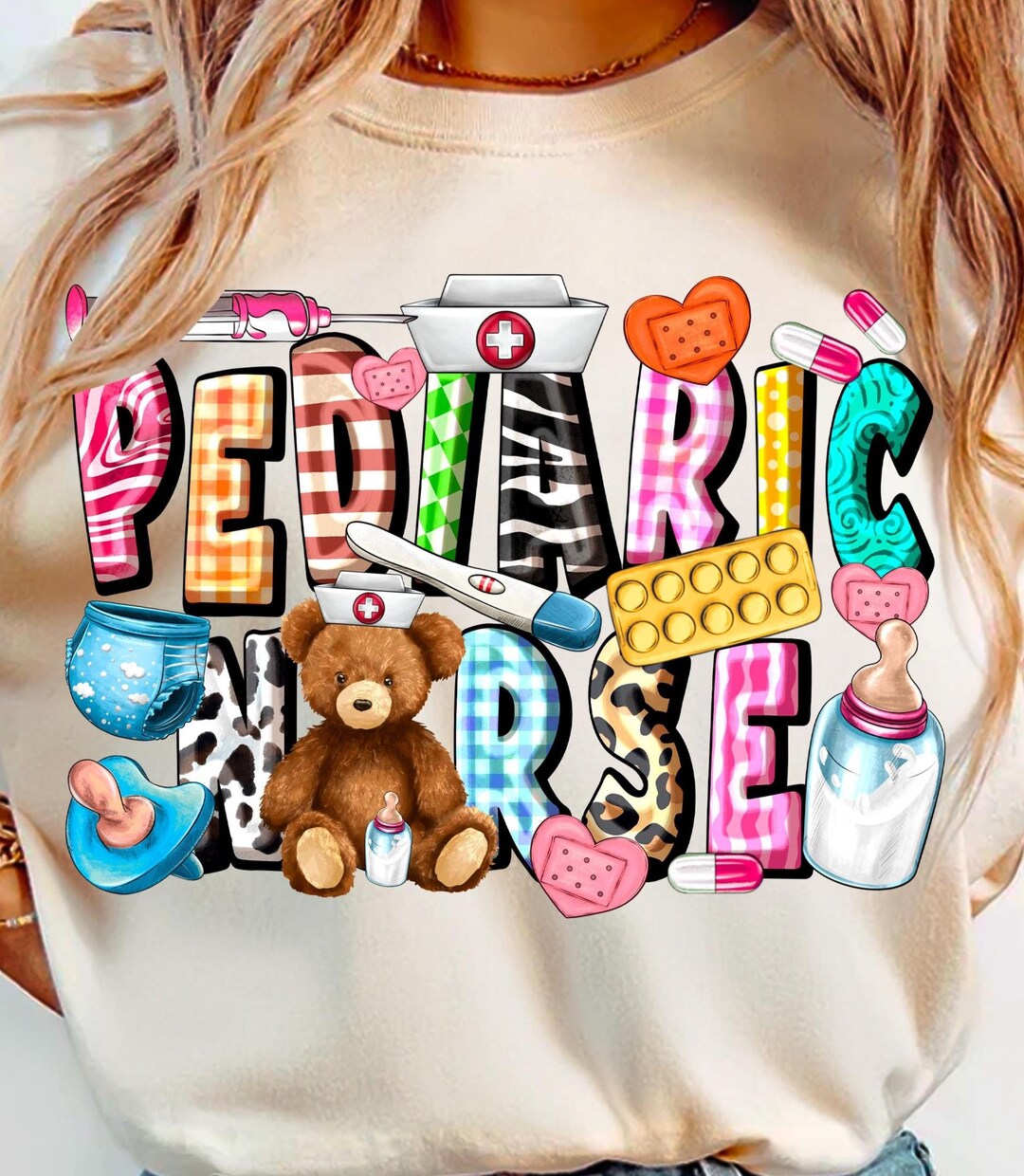 PEDS Crew Png, Pediatric Nurse Png Sublimation Design, Peds Nurse Png ...