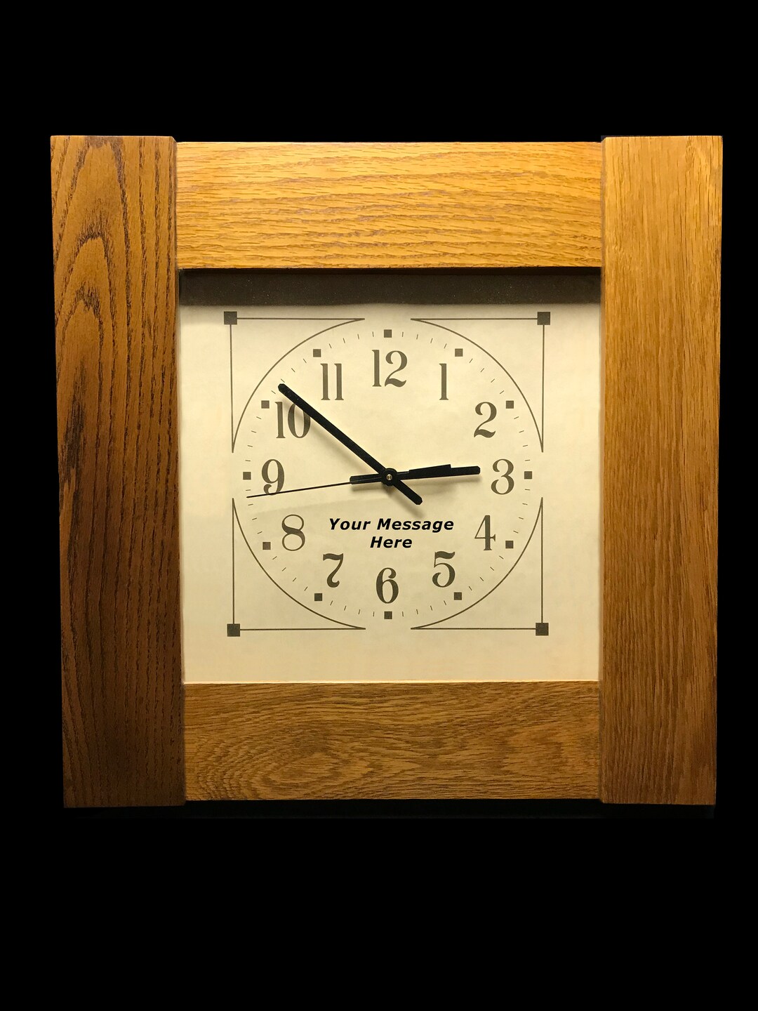 Shaker Style Wall Clock - Etsy