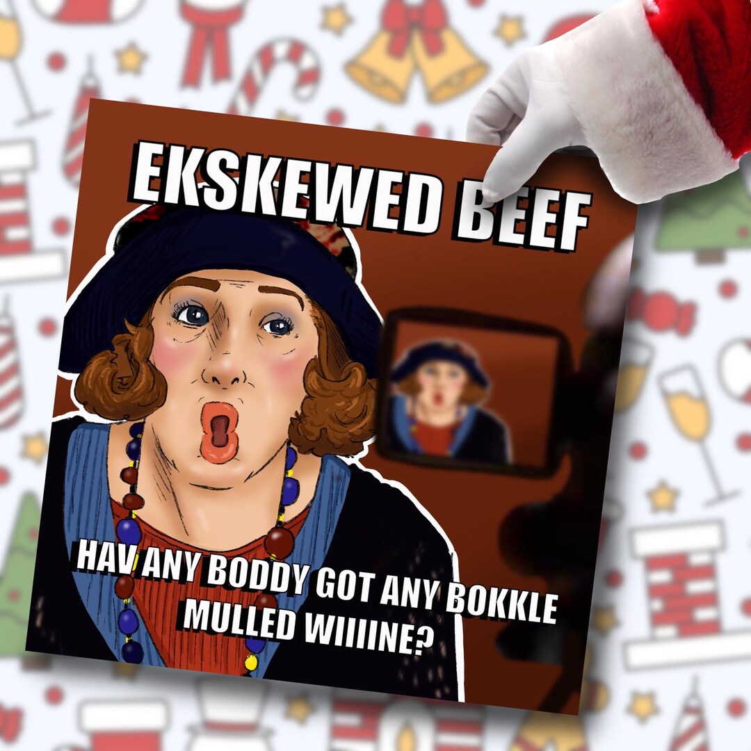 Christmas Card - the League of Gentlemen Pamela Doove - Gay Icon ...