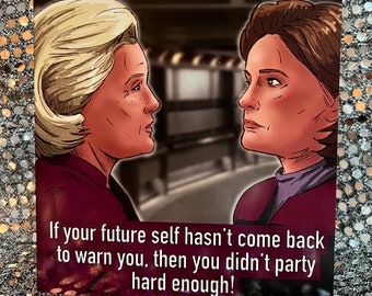 Star Trek Birthday Card | Etsy