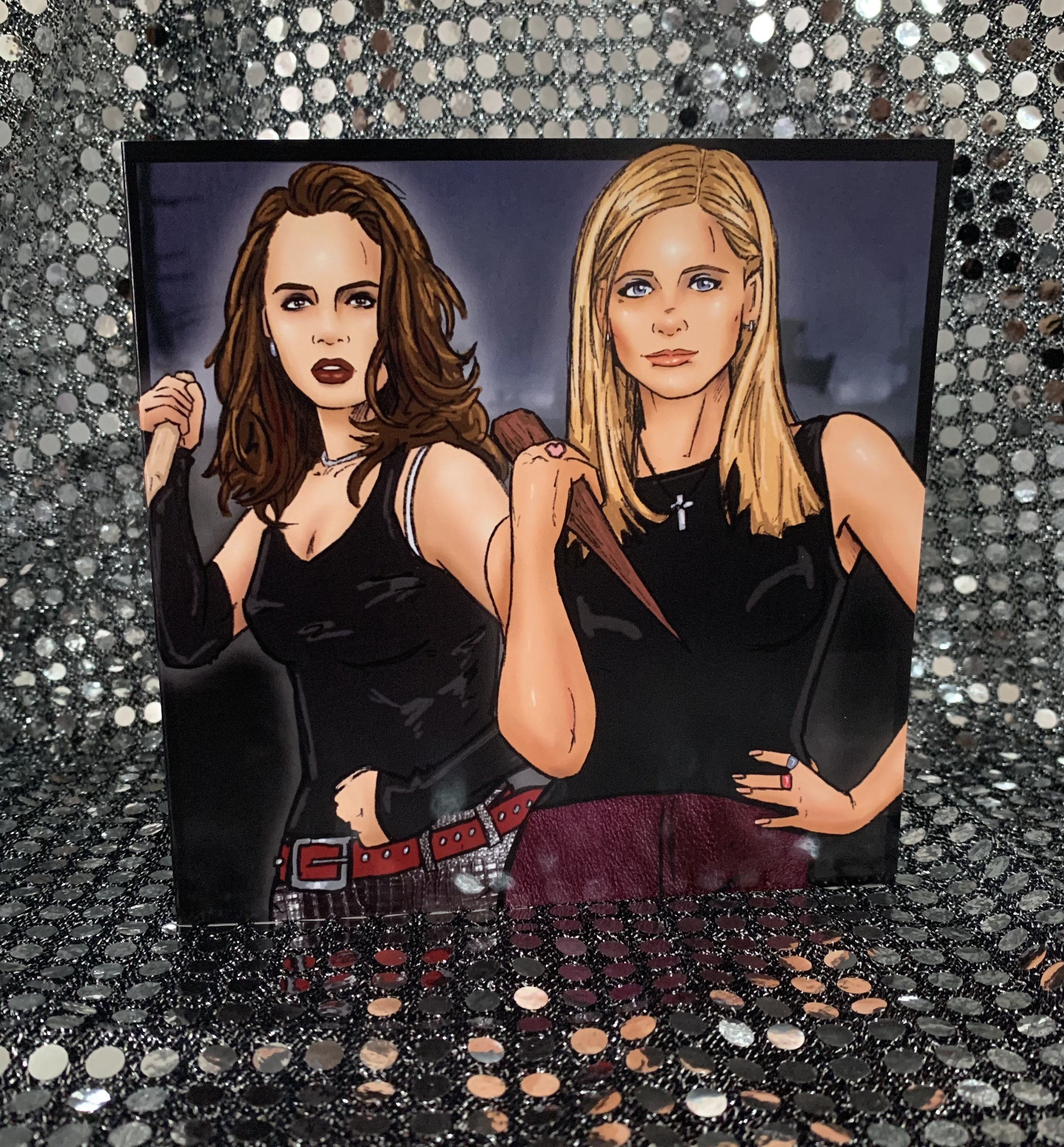 Buffy and Faith From Buffy the Vampire Slayer - Gay Icons Limited ...