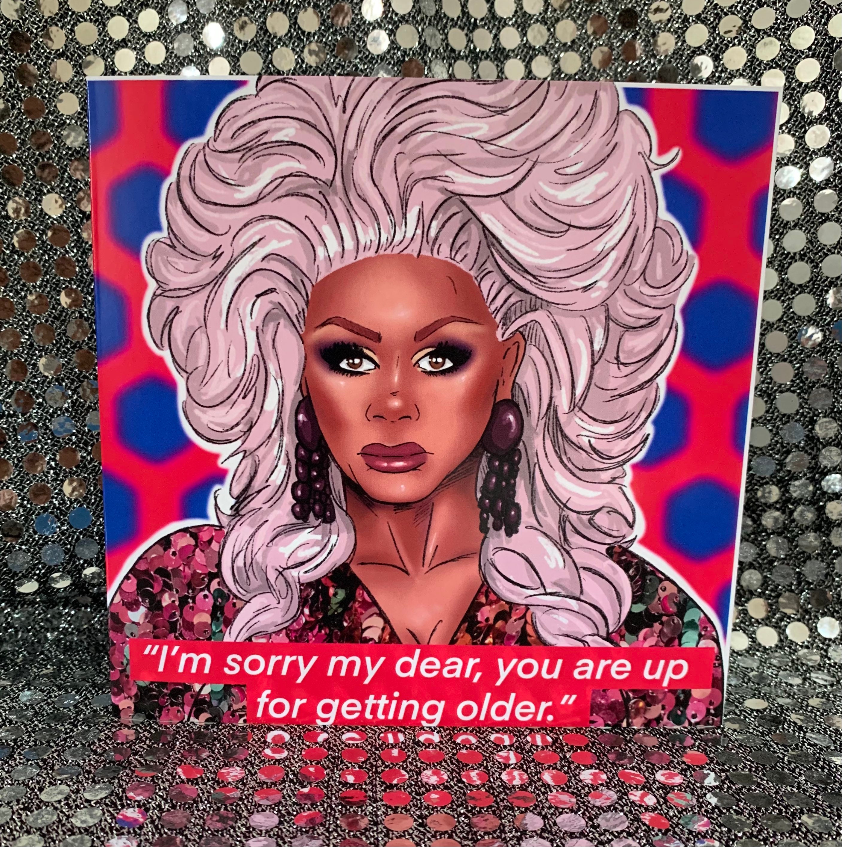 Rupaul From ‘rupaul’s Drag Race’ - Gay Icons Limited Edition Birthday ...