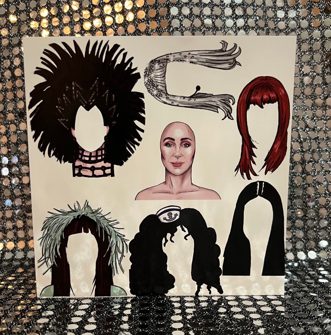 Cher Birthday Card - Make Your Own Cher - Gay Icons Limited Edition ...