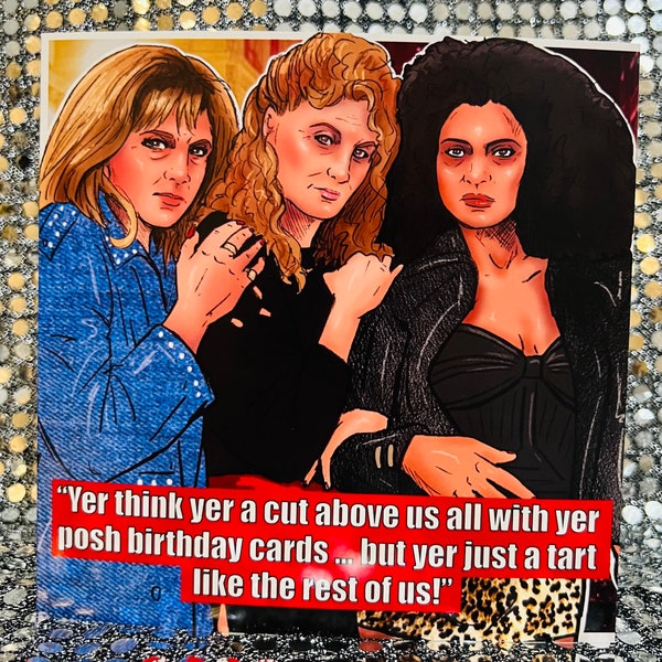 Tv Series Birthday Card - Etsy