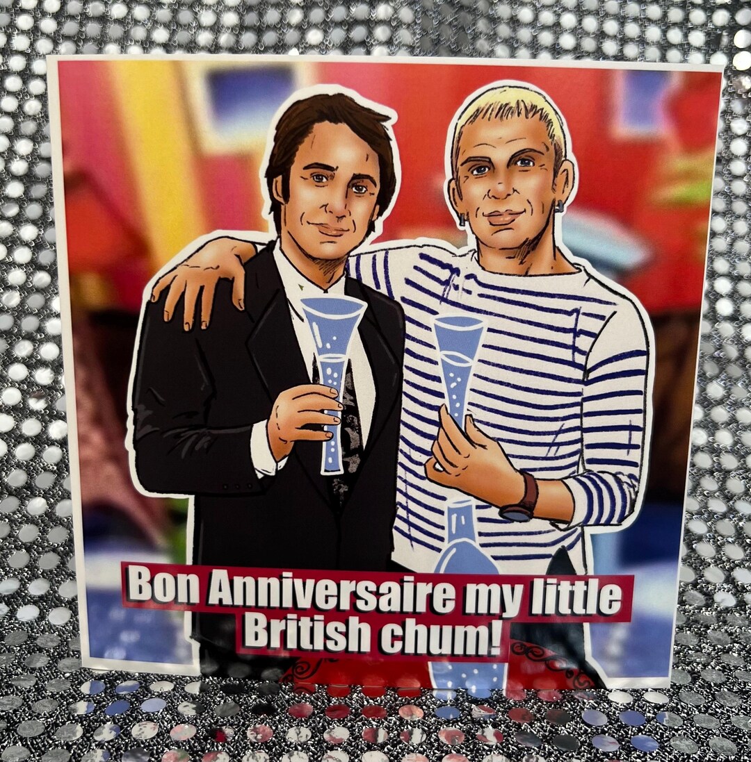 Eurotrash 90s Nostalgia 1990s TV - Gay Icons Limited Edition Birthday ...