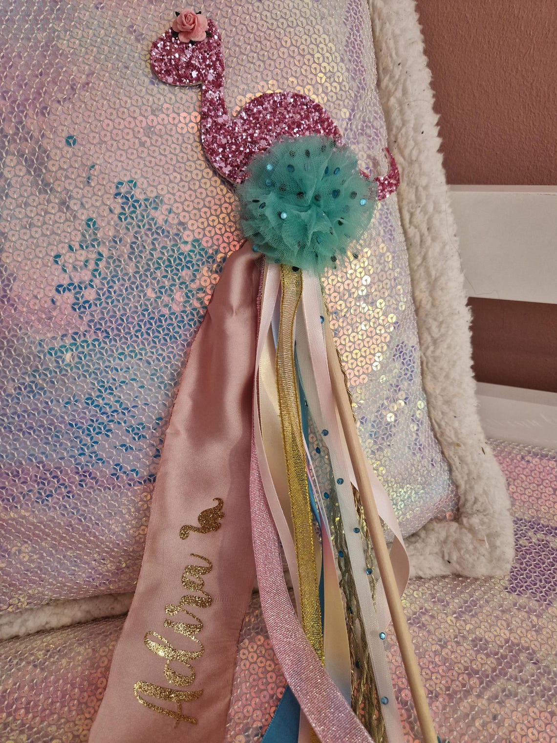 Dinosaur Wand, 1st Birthday Wand, Personalised Dinosaur Wand, Boys ...