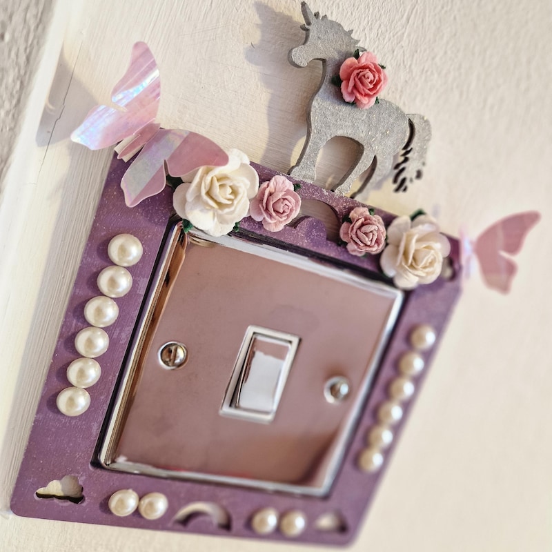 Unicorn Light Switch - Etsy