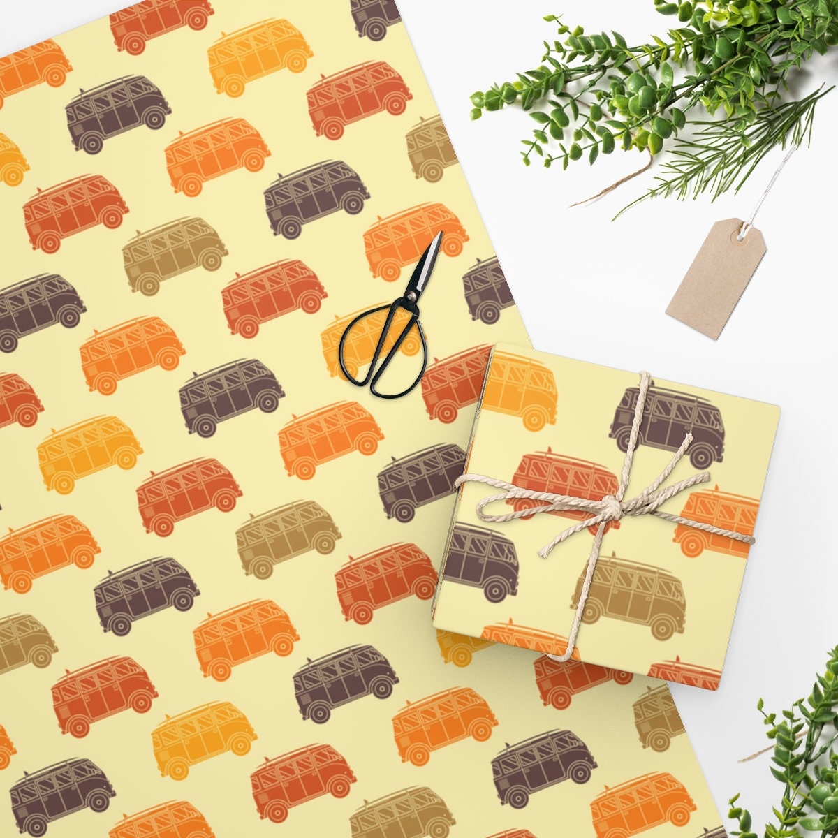 Vanlife Van RV Wrapping Paper - Etsy