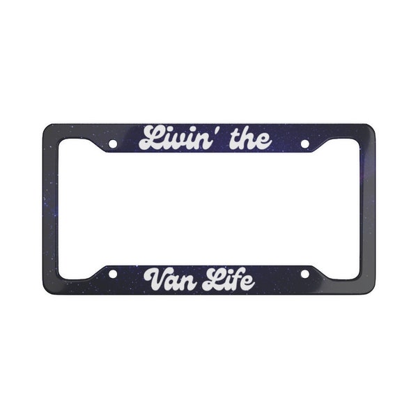 Van Life License Plate Frame - Etsy