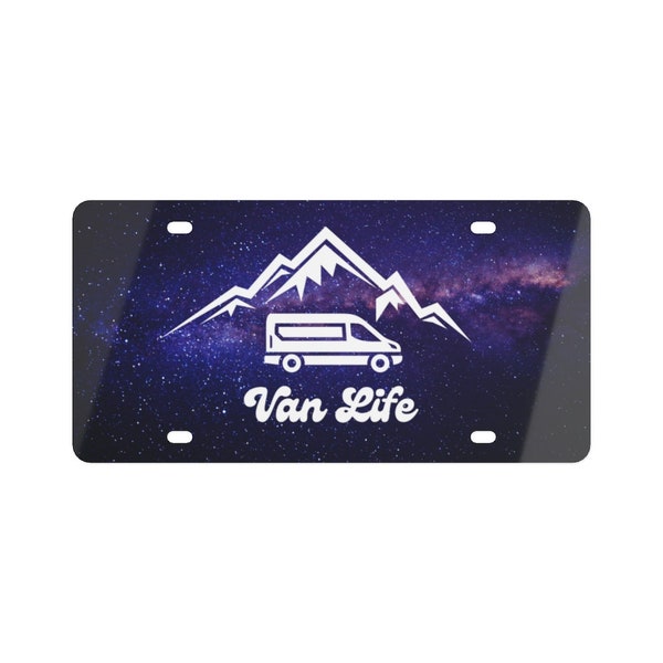 Van Life License Plate Frame - Etsy