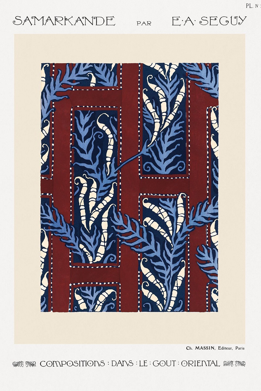 Samarkande by EA Seguy, 1914 11 - Etsy