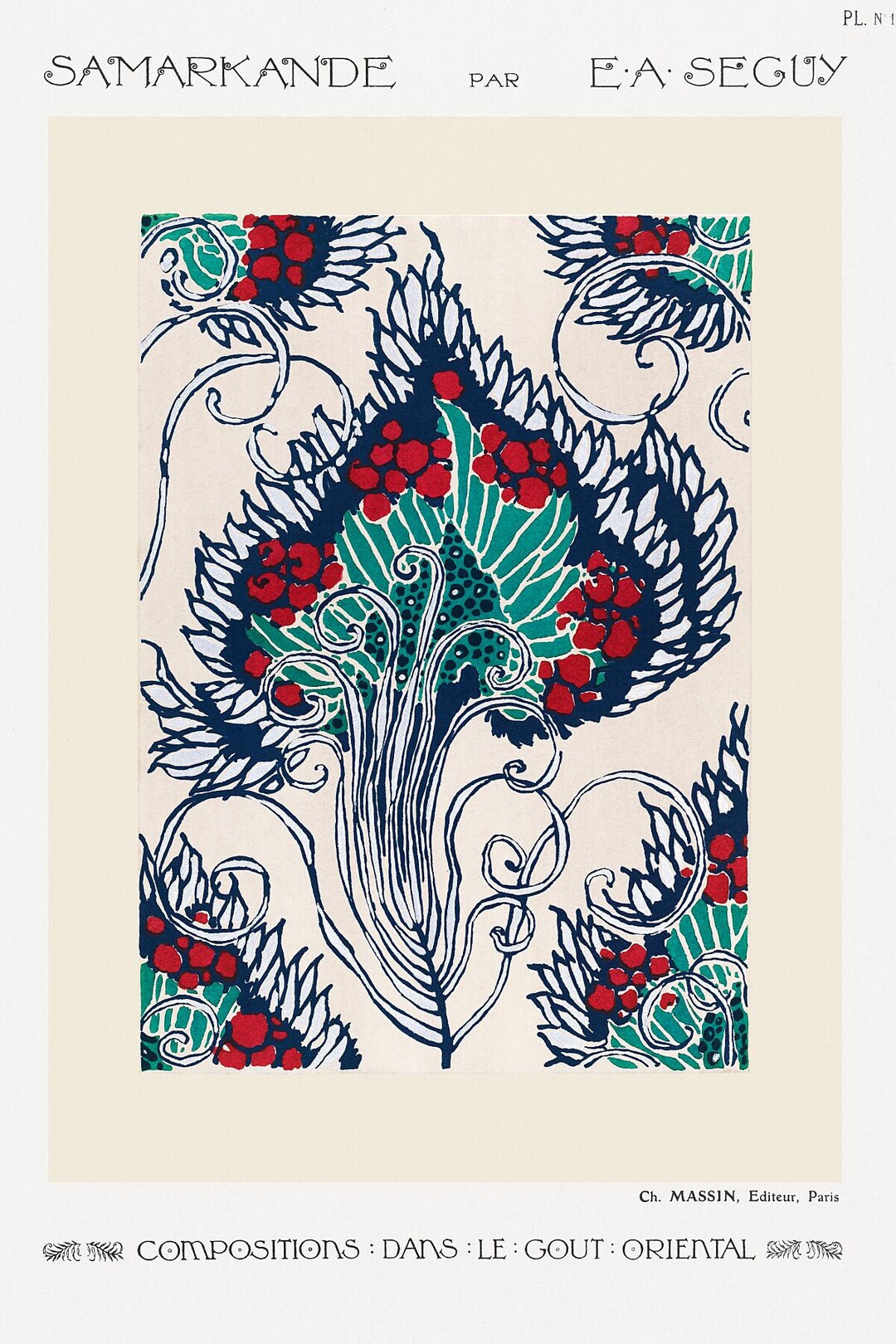 Samarkande by EA Seguy, 1914 23 - Etsy