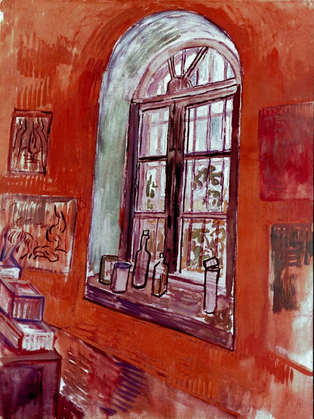 Vincent Van Gogh Window of Vincent's Studio at the Asylum 1889 - Etsy
