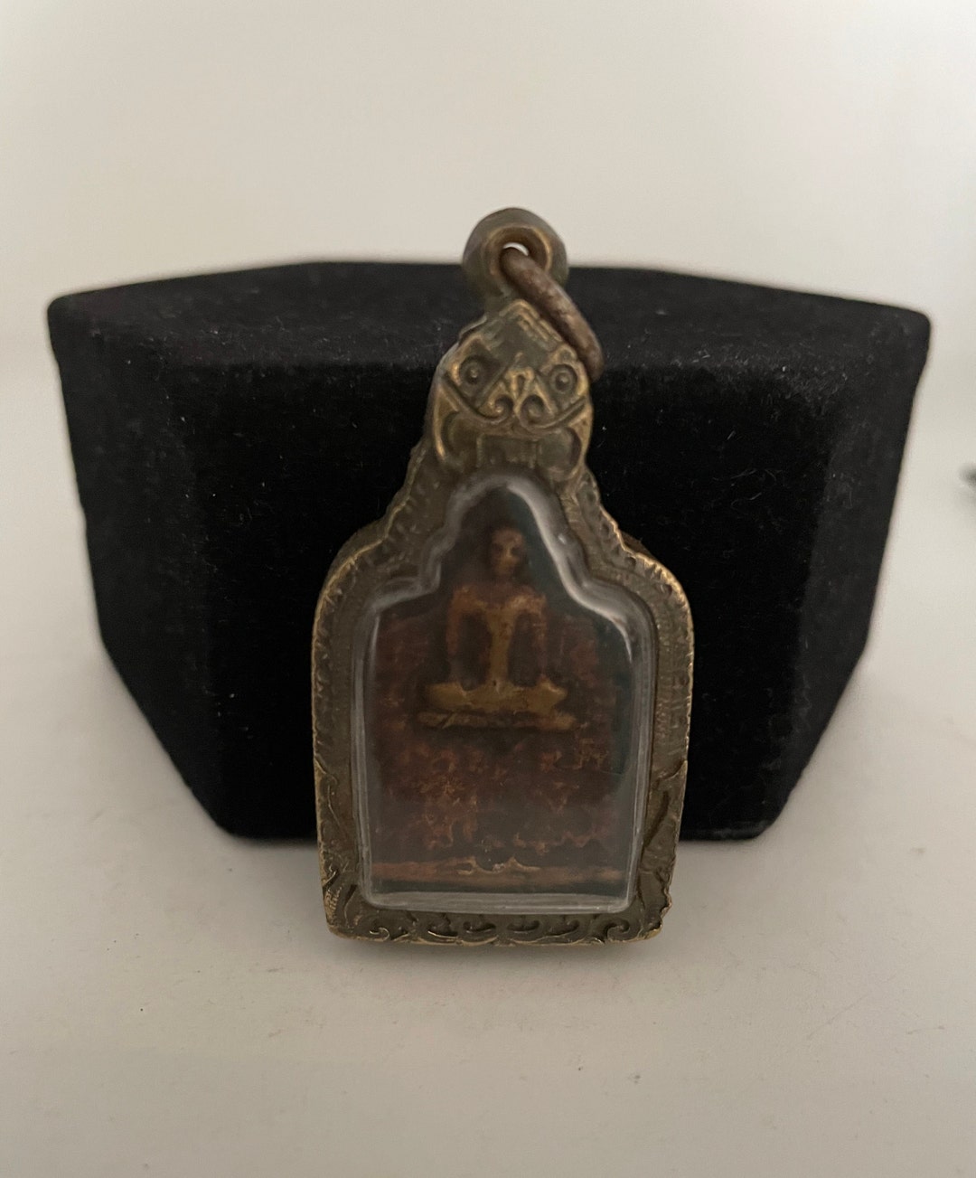Thai Temple Amulet, LP Rod in Pendant Case - Etsy