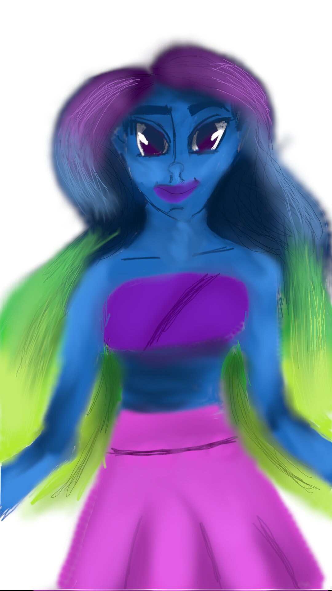 OC Custom Half-body Full Color Personalized Gift - Etsy