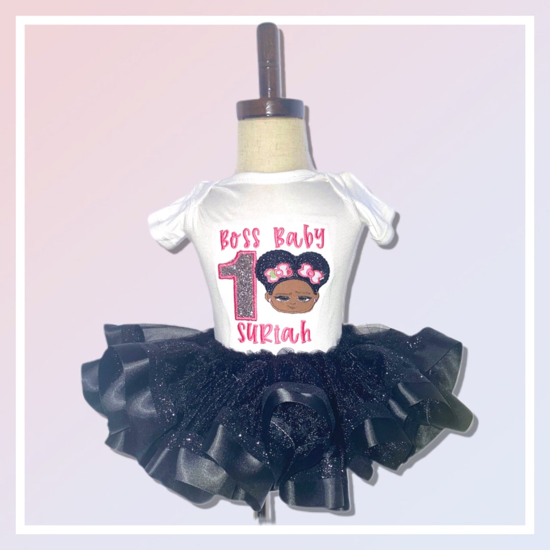 Boss Girl Birthday Outfit - Boss Girl - Boss Baby Outfit - Etsy
