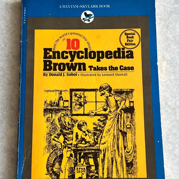 Encyclopedia Brown - Etsy
