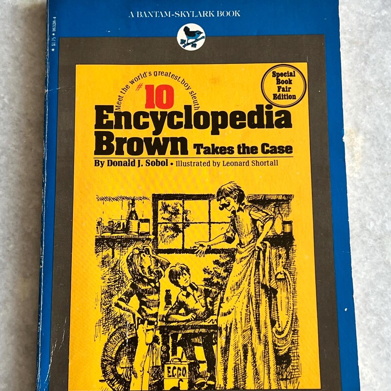 Encyclopedia Brown - Etsy