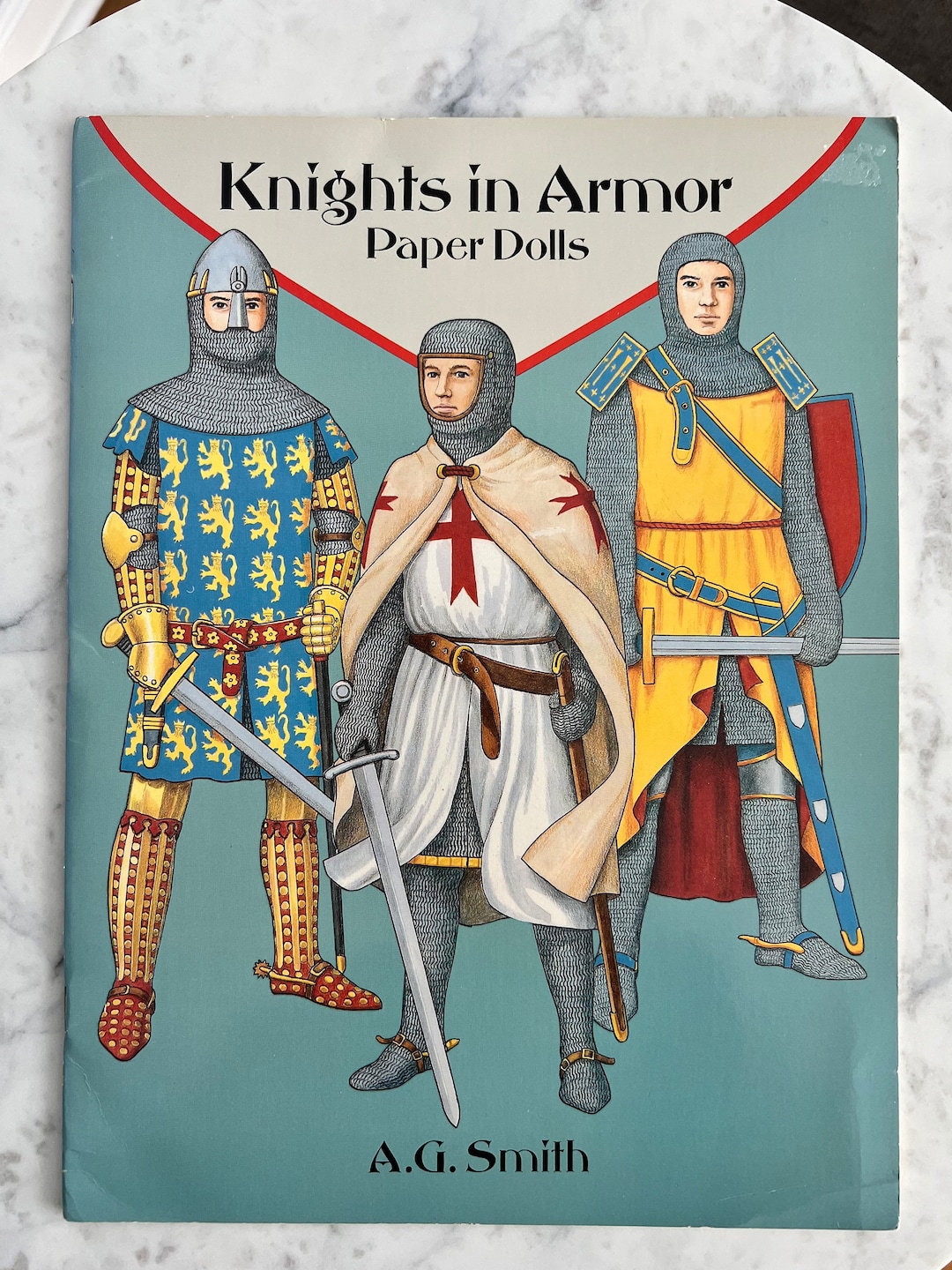 Knights in Armor Paper Dolls 1995 - Etsy