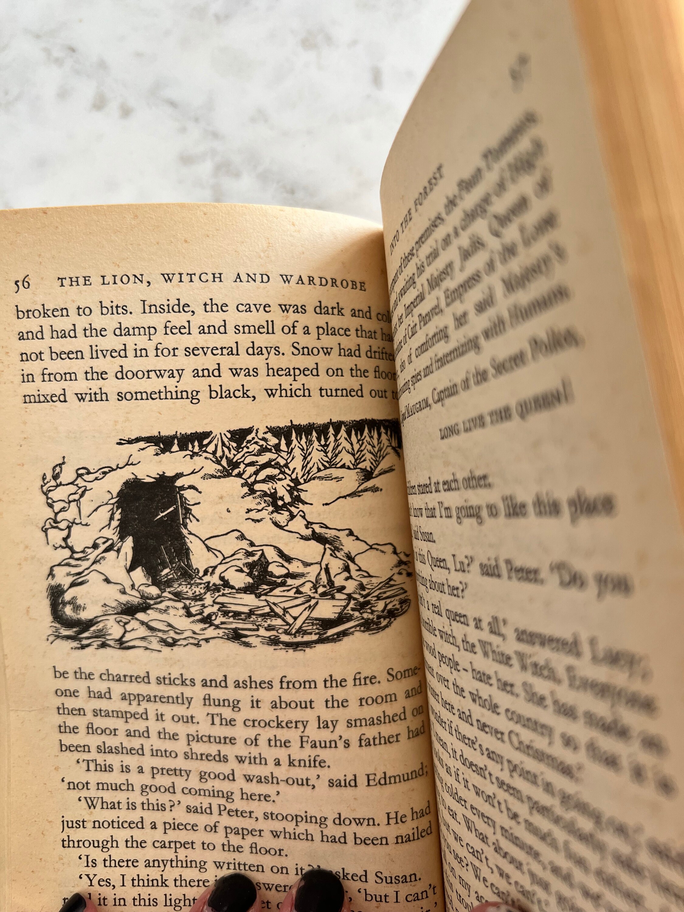 The Lion, the Witch and the Wardrobe CS Lewis, Rare UK Glasgow 1980 ...