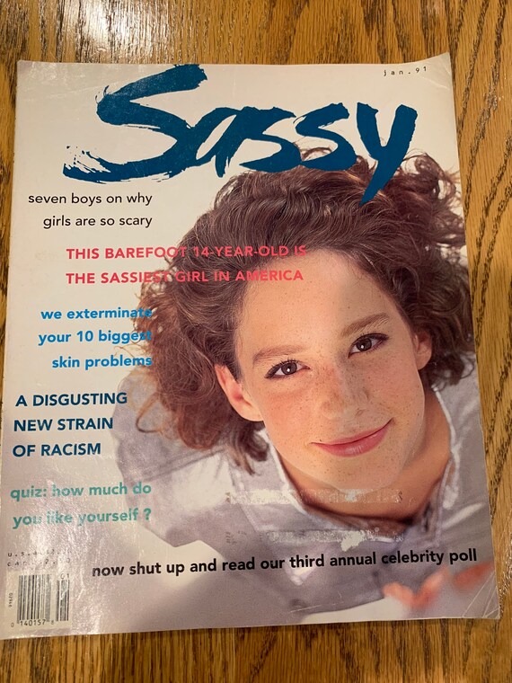 Sassy magazine 34 January 1991 | Etsy