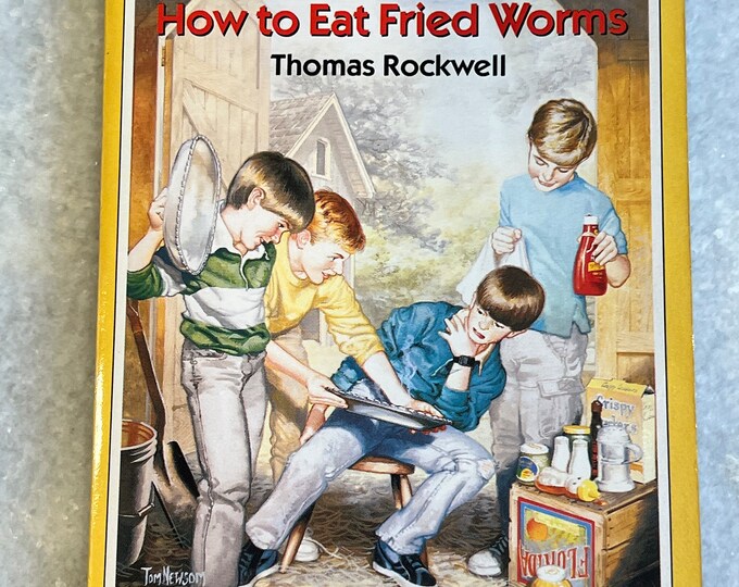 How to Eat Fried Worms - Thomas Rockwell - Paperback - Etsy