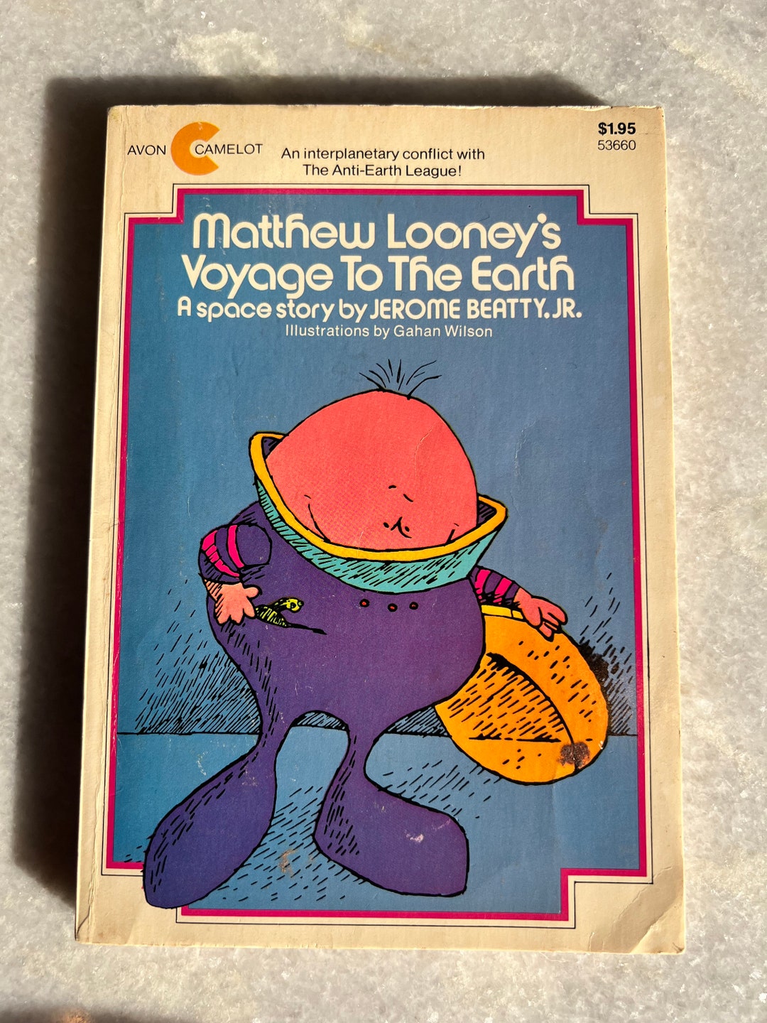 Matthew Looney's Voyage to the Earth Jerome Beatty, Jr Paperback - Etsy