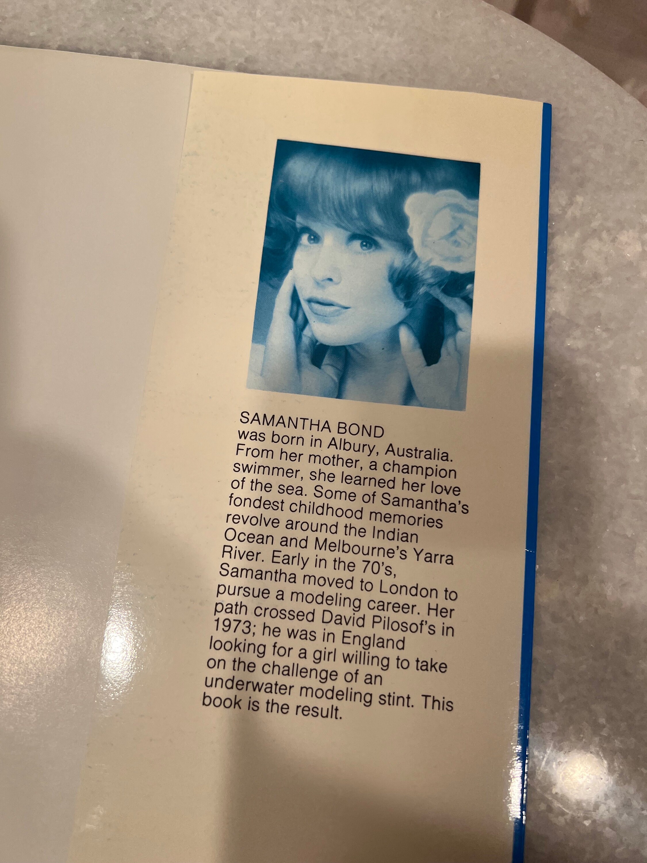 Samantha - David Pilosof Nude Mermaid Photography Book - Etsy