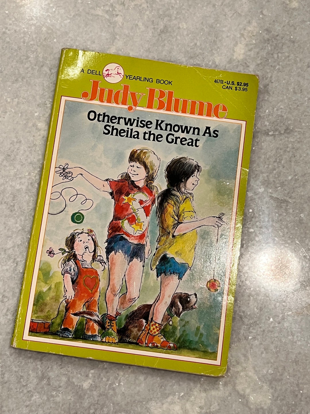 Otherwise Known as Sheila the Great by Judy Blume - 1986 Printing ...