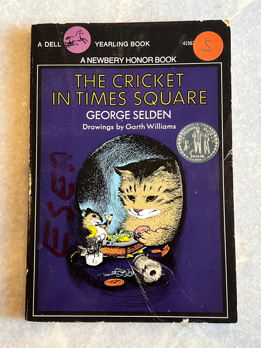 The Cricket in Times Square George Selden Paperback - Etsy