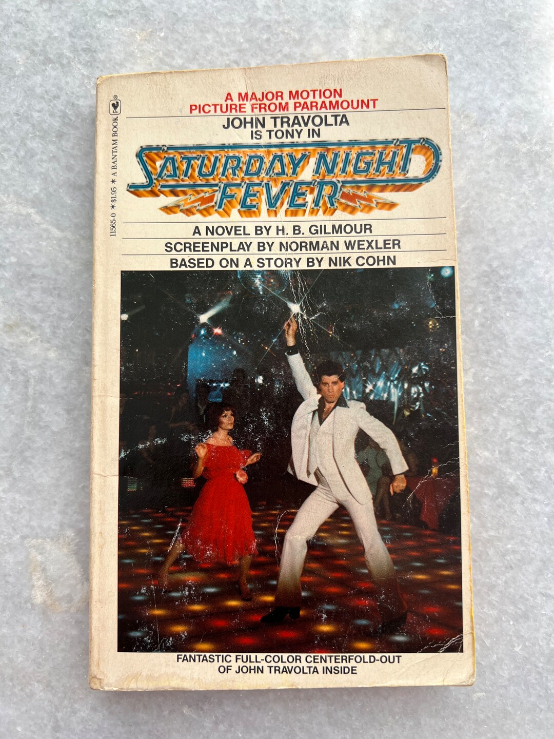 Saturday Night Fever Novel With Poster - H.B. Gilmour - Etsy