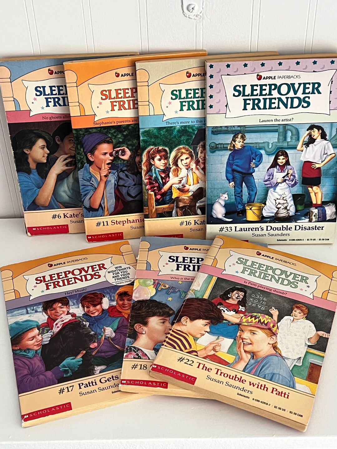 Sleepover Friends - Susan Saunders - Select Your Copy - Etsy