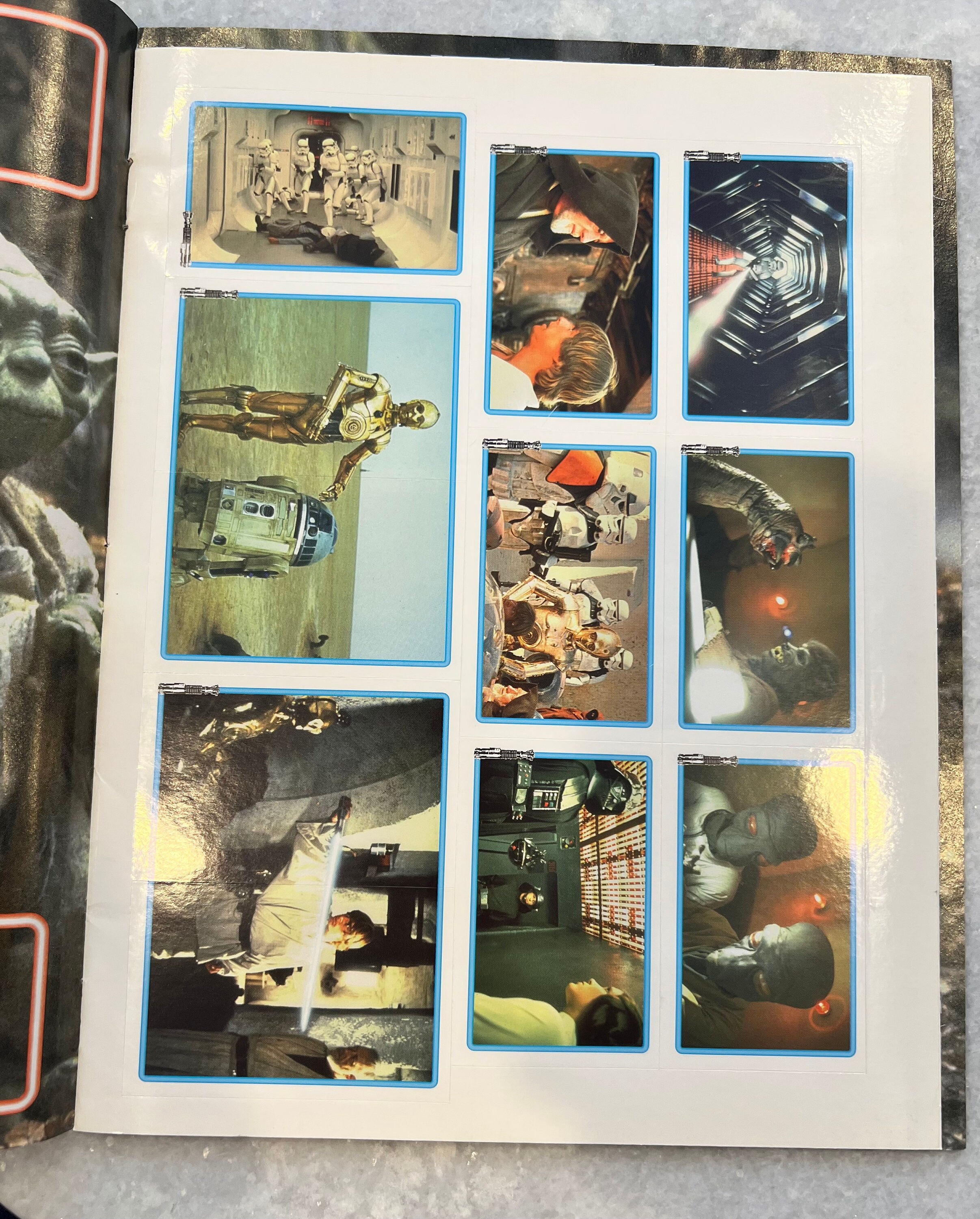Star Wars Collectible Sticker and Story Album From 1996 - Etsy