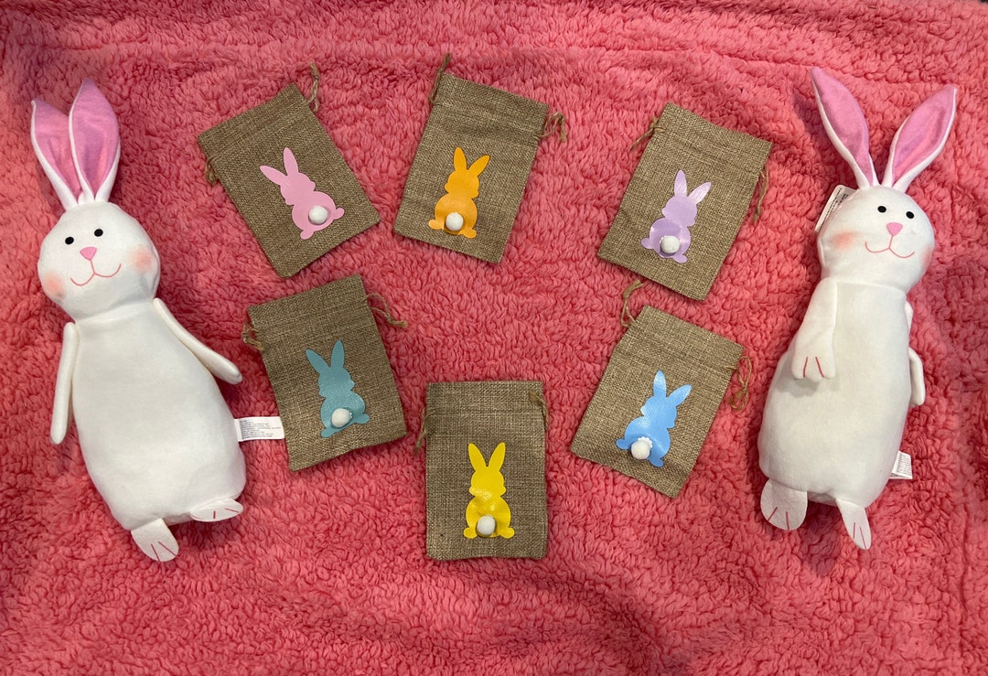 Easter Bunny Treat Bags, Easter Treats, Bunny Face Treats, Easter Egg ...