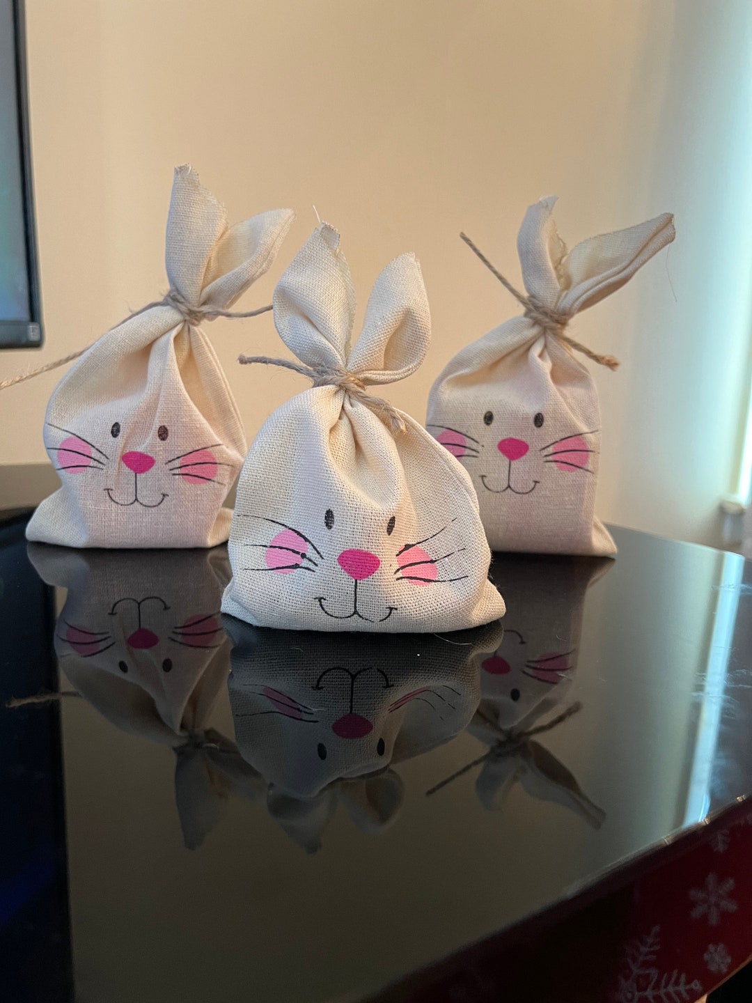 Easter Bunny Treat Bags, Easter Treats, Bunny Face Treats, Easter Egg ...